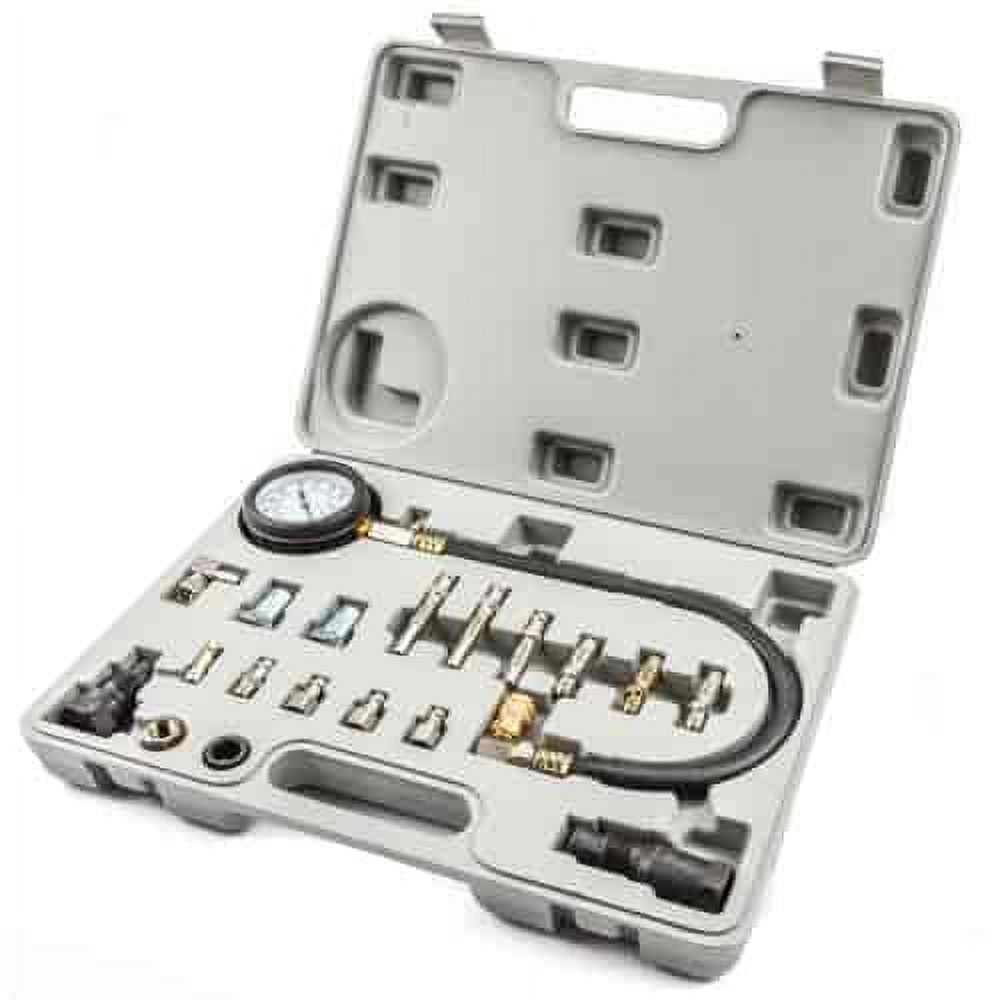 JEGS W89731 Diesel Compression Tester 0-1000 PSI Gauge Holds Pressure ...