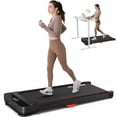 JELENS 2.5HP Under Desk Treadmill, Portable Walking Jogging Machine ...