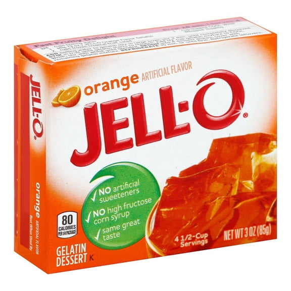 Orange jello in Jell-O - Walmart.com