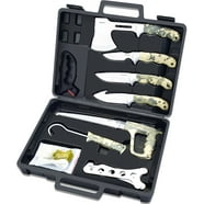 Case Outdoor Hunting 2 Knife Set with Fixed Blade and Leather Sheath ...