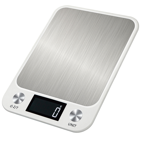 JELLOO Digital Kitchen Scale with Stainless Steel Surface Accurate ...