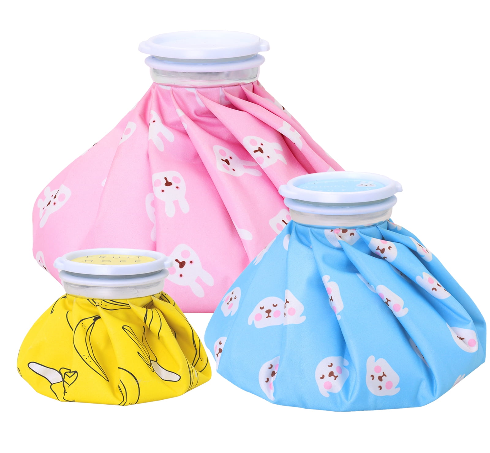 JELLOO Soft Ice Packs for Injuries, 3 (6’’, 9’’, 11’’) Reusable Hot ...