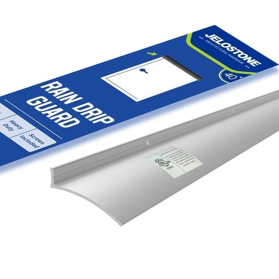 JELOSTONE Door Rain Drip Guard - Over Door and Window Drip Cap Rain ...