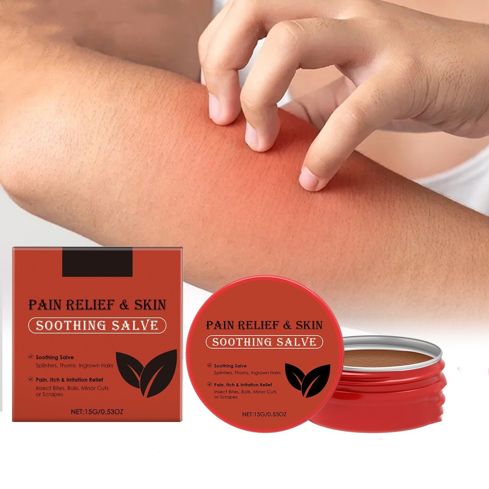 JELSUBI 1Pcs Pain Relief & Skin Soothing Salve, Topical Skin Irritation ...