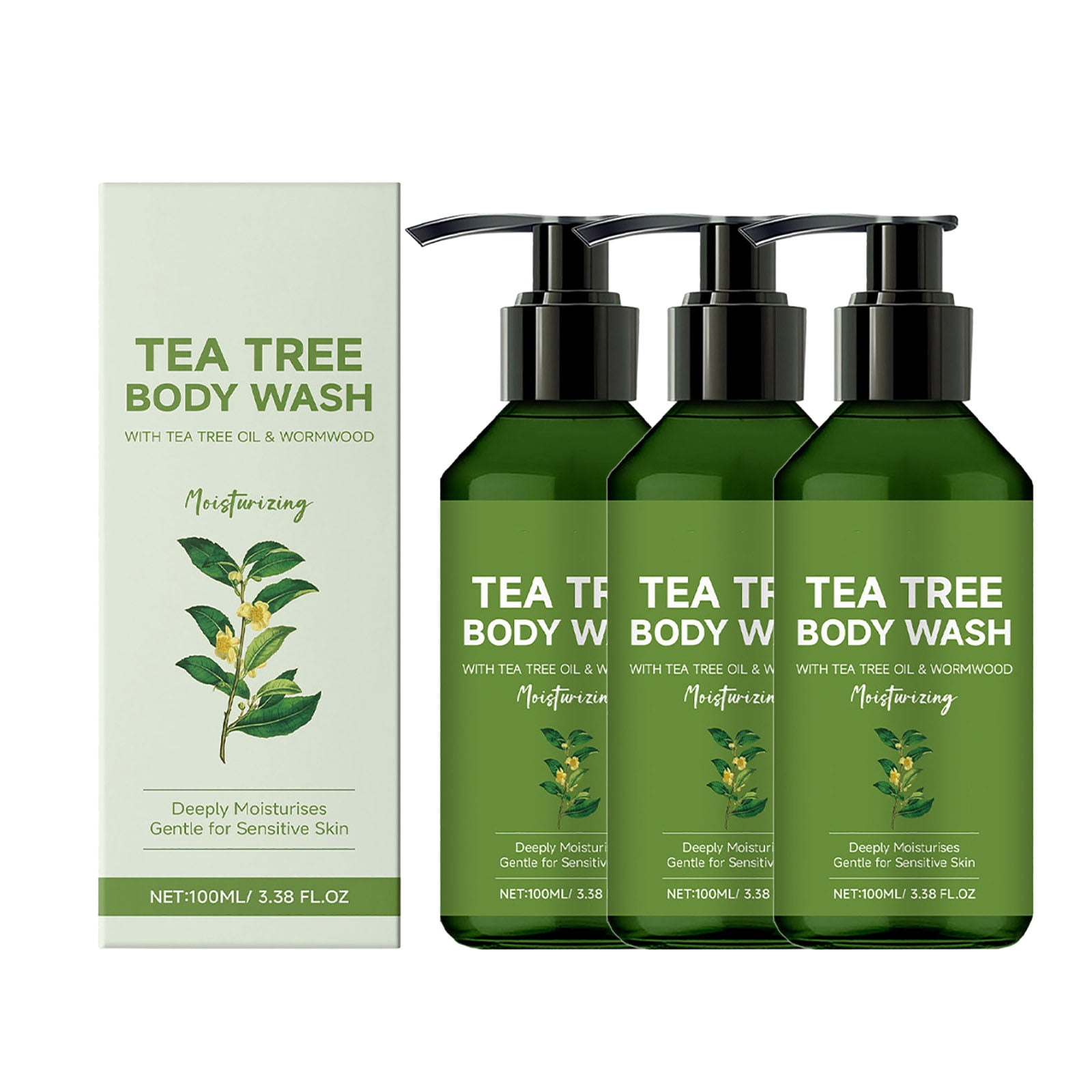 JELSUBI Antifungal Body Wash, Antibacterial Tinea Versicolor Body Wash ...
