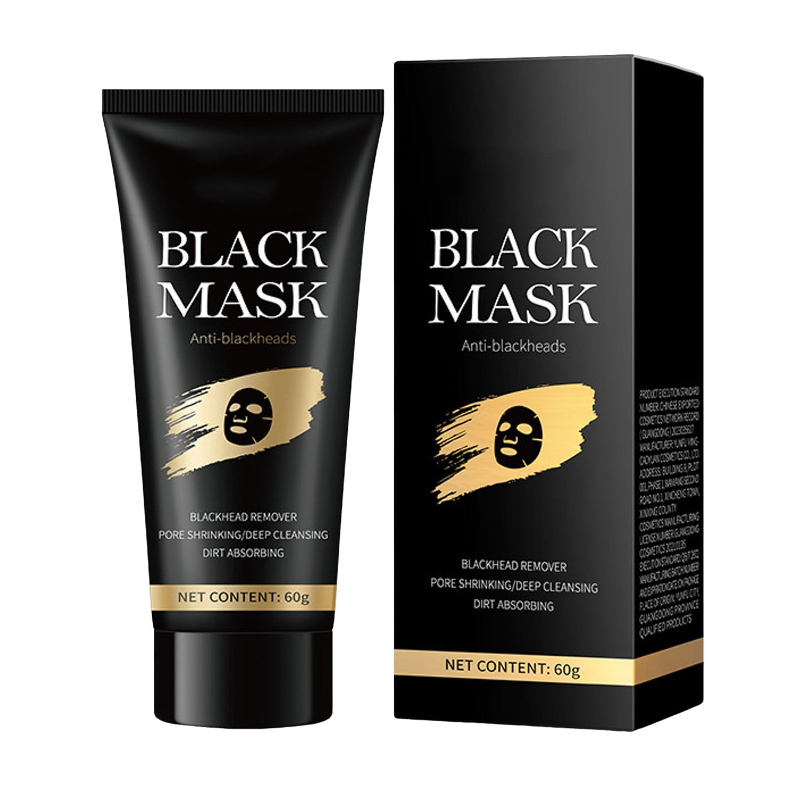 JELSUBI Blackhead Remover Mask, Charcoal Peel Off Facial Mask and ...
