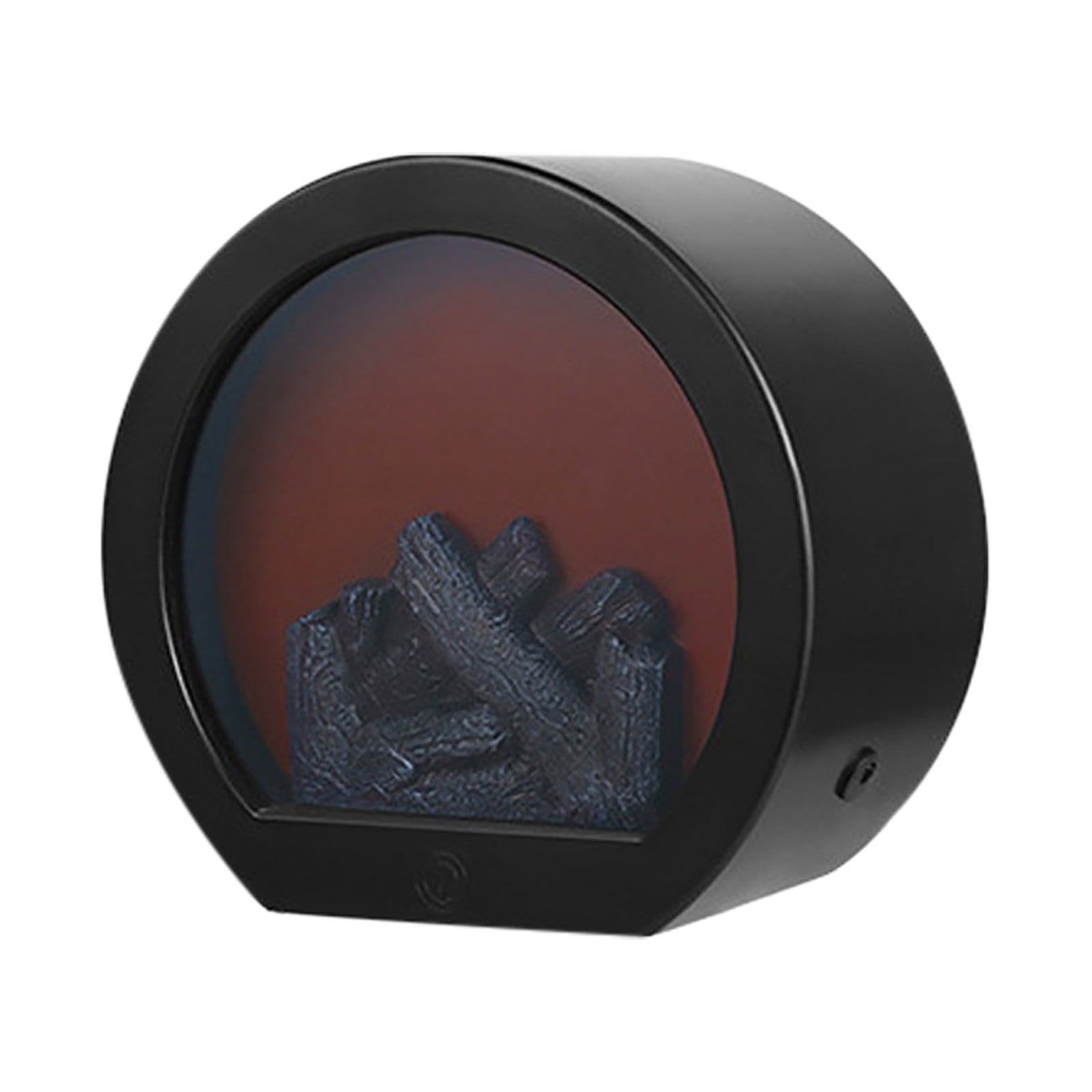 JELSUBI Fireplace Lanterns Decorative,Small Fireplace,Flame Effect LED ...
