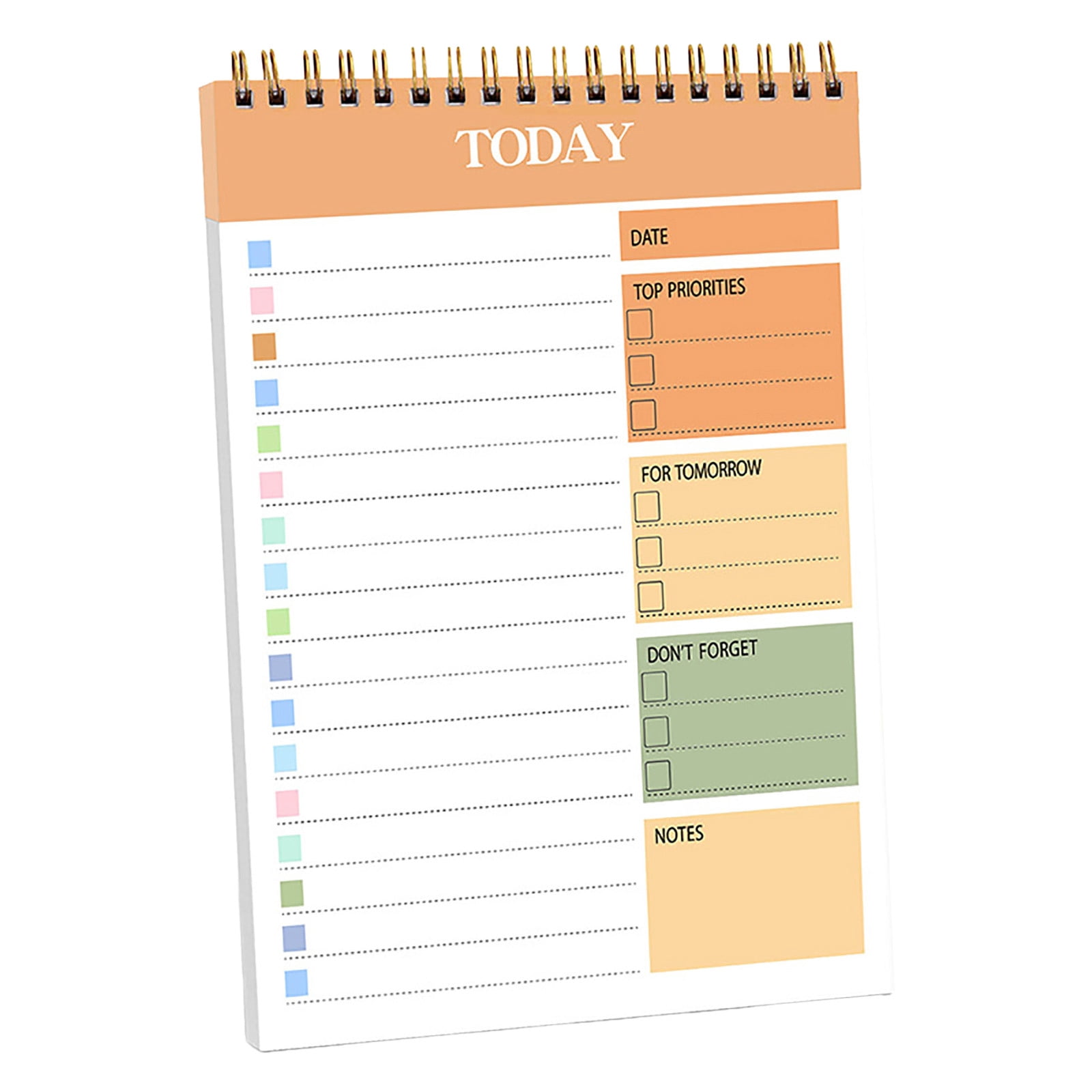 JELSUBI To Do List Pad - To Do List Notebook for Work with 52 Sheets ...