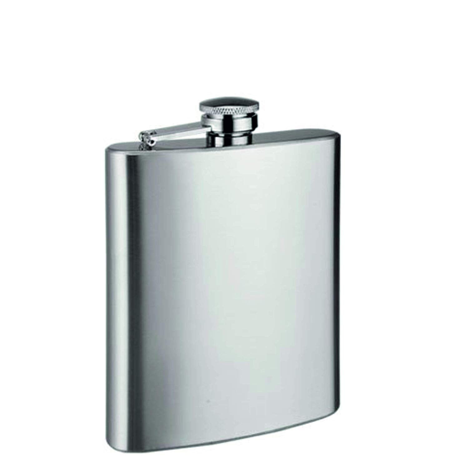 JEMICA 8oz 236 ml Stainless Steel Hip Flask Portable Alcoholic Beverage ...