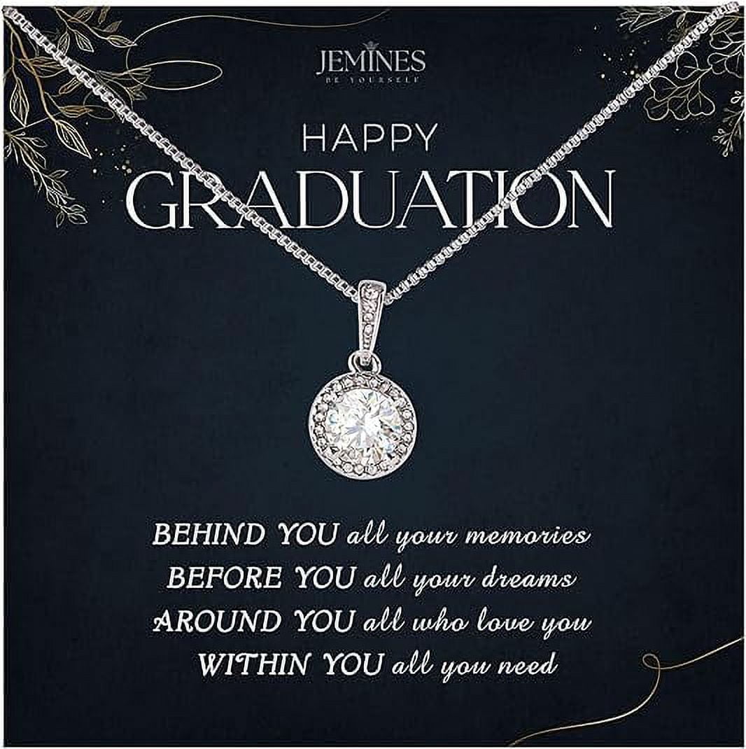 JEMINES Graduation Gifts, Congratulations Grad Jewelry Gift for Her ...