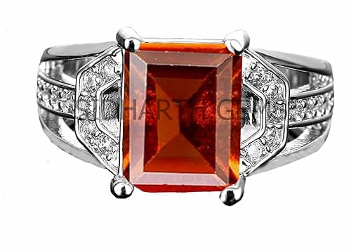 JEMSPRIME 16.25 Ratti 15.00 Carat Hessonite Garnet Stone Ashtdhatu ...