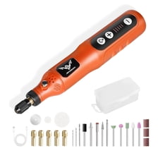 POPULO 8V Cordless Rotary Tool Kit, 2.0Ah Rechargeable Battery, 124 ...