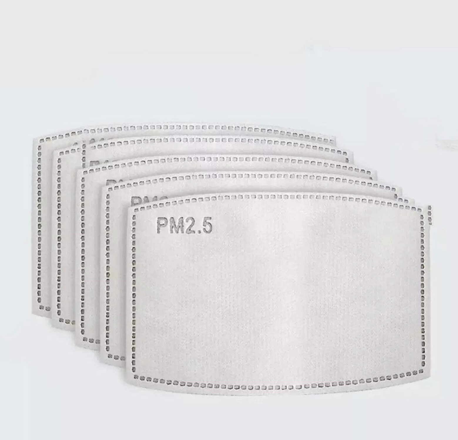 JENDORE 5 Layers Filter Face Mask Filter Activated Carbon Breathing ...