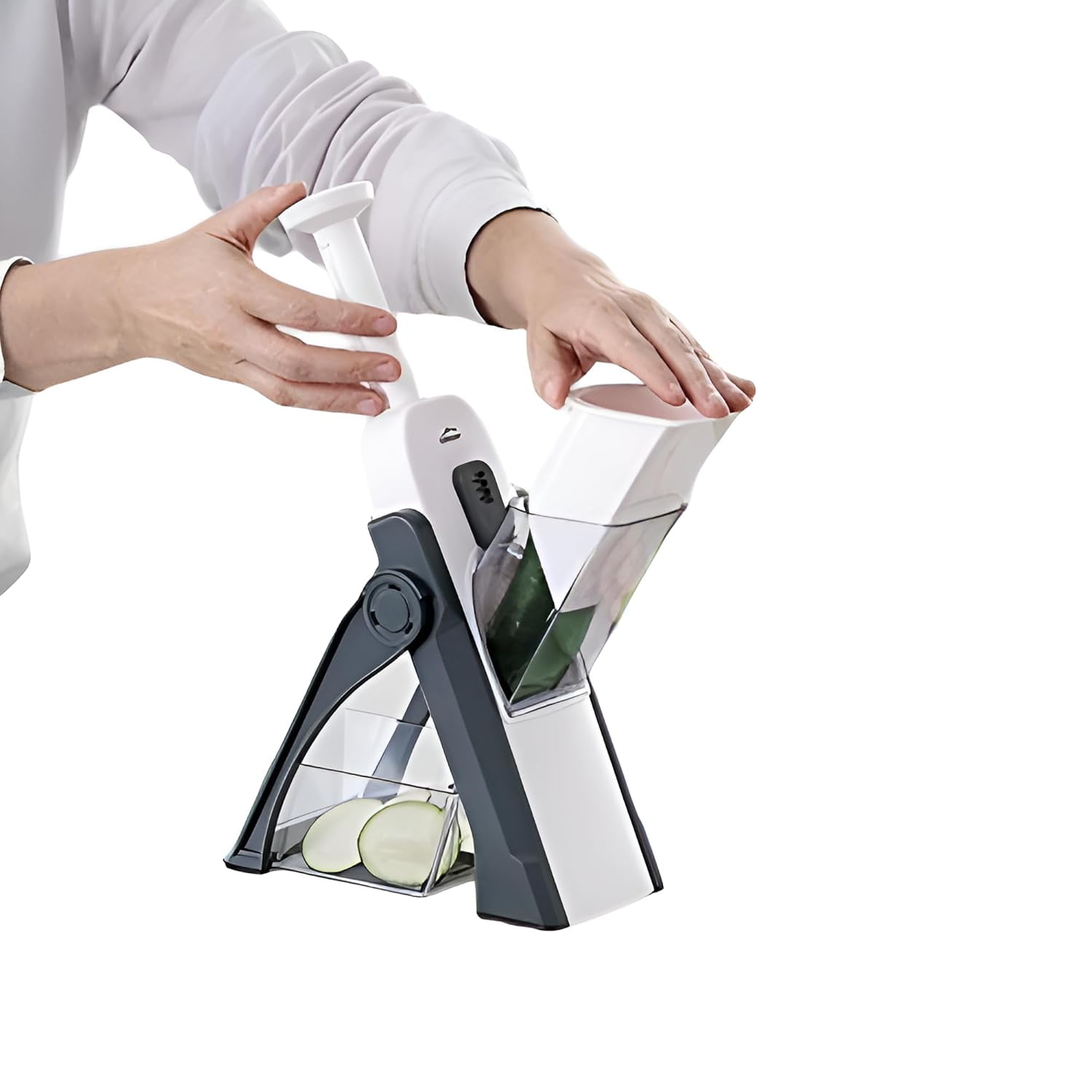 JENMA ENTERPRISE Stainless Steel Adjustable Slicer with Spring Slicer ...