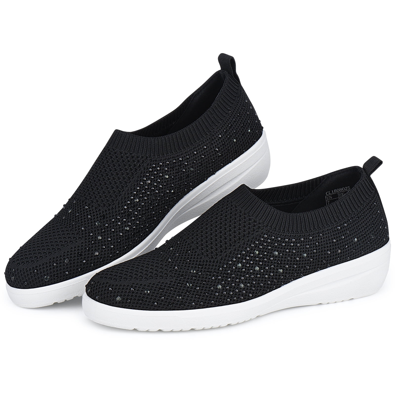 Women's Lightweight Slip-on Shoes Breathable Casual Walking Orthopedic ...