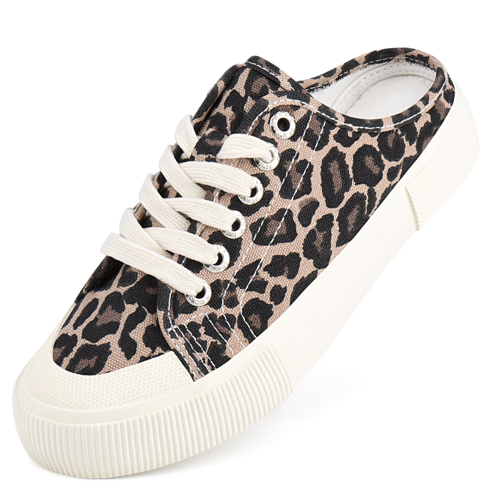 JENN ARDOR Womens Canvas Sneakers Shoes Slip on Mules Slippers Low Top ...