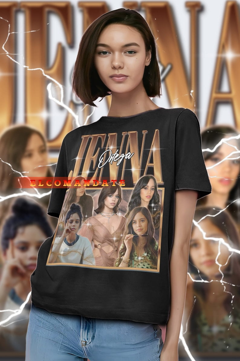 JENNA ORTEGA Shirt, Jenna Ortega Homage Tshirt, Jenna Ortega Fan Tees ...
