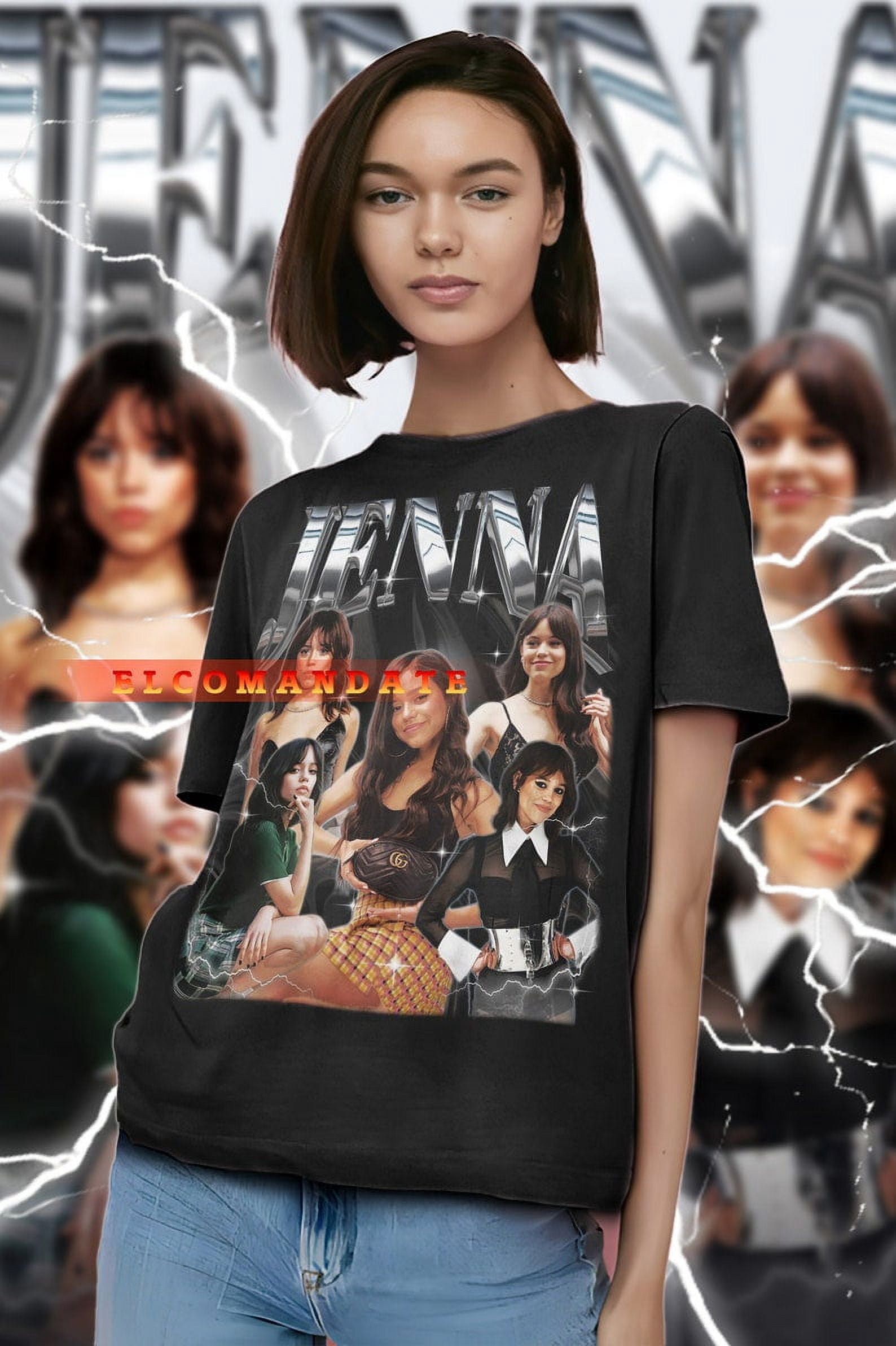 JENNA ORTEGA Vintage Shirt, Jenna Ortega Homage Tshirt, Jenna Ortega ...