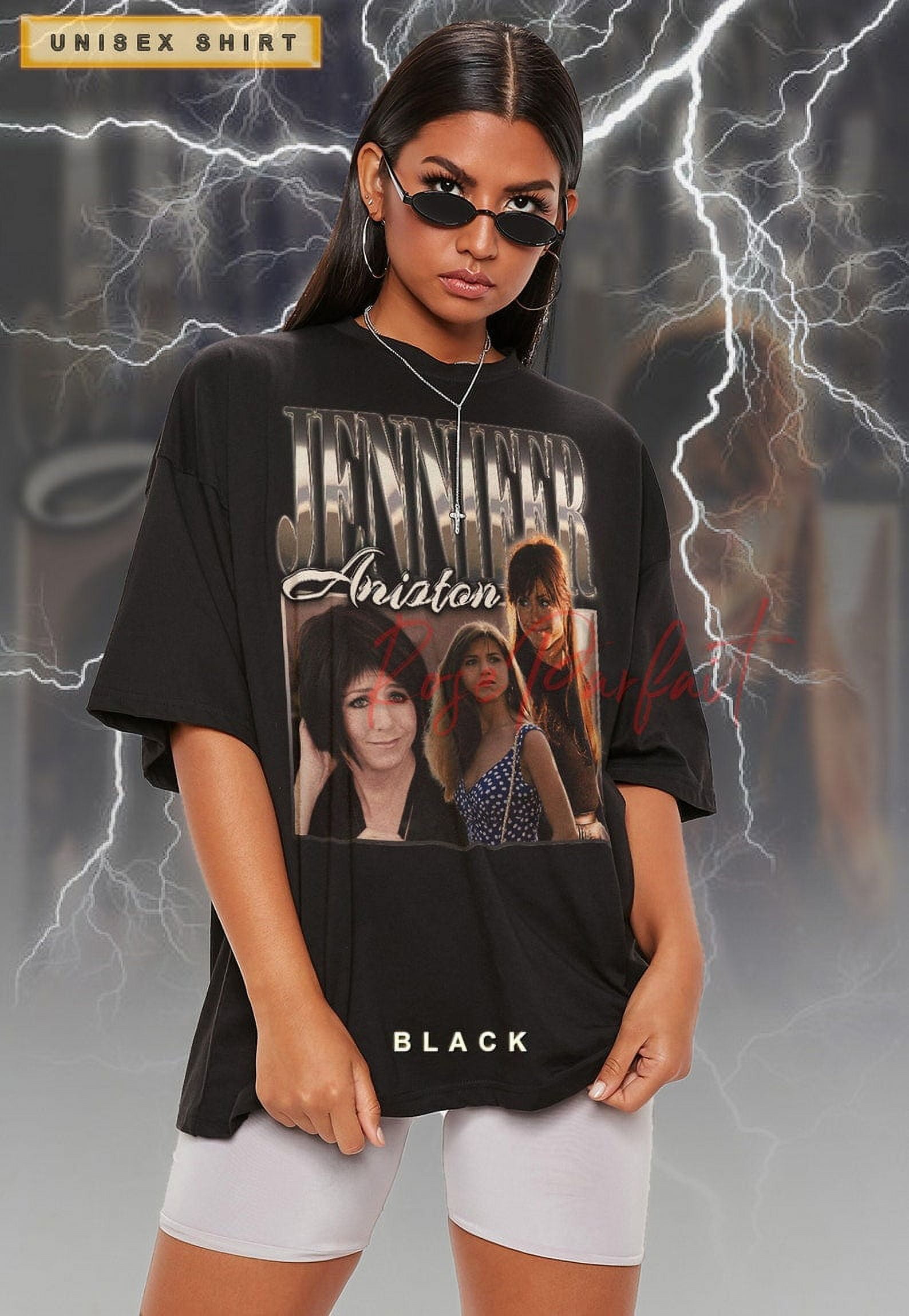 JENNIFER ANISTON Retro T-shirt - Funny Jennifer Aniston Shirt, Jennifer ...