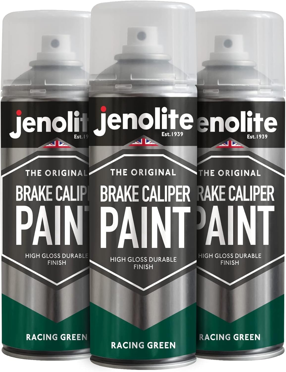 JENOLITE Brake Caliper Paint - GREEN - Durable High Gloss Finish High ...