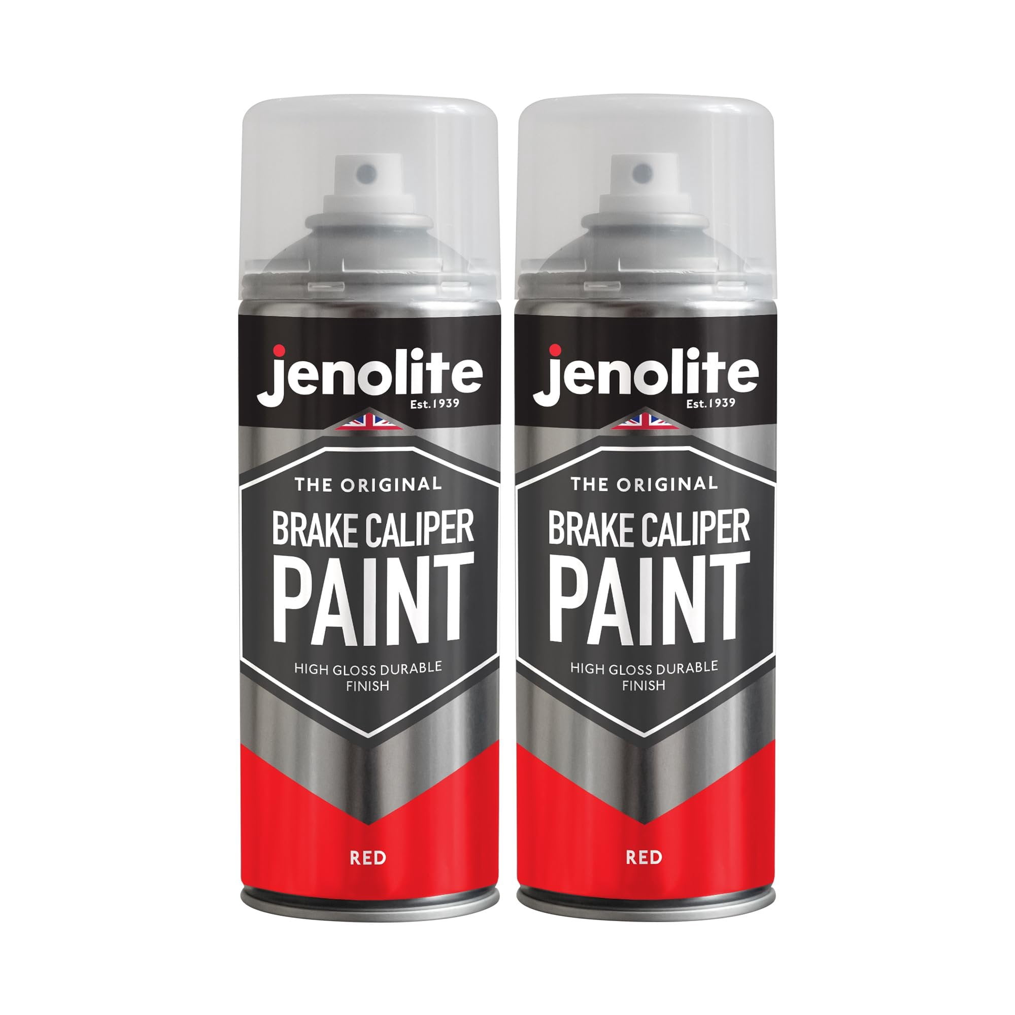 JENOLITE Brake Caliper Paint - RED - Durable High Gloss Finish High ...
