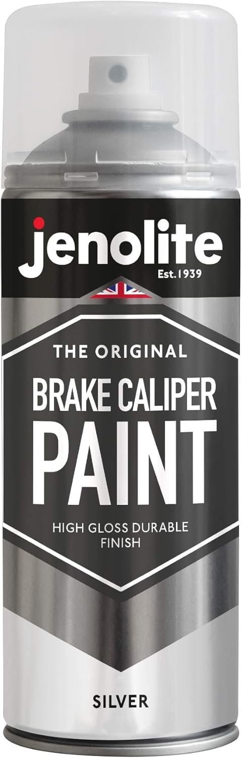 JENOLITE Brake Caliper Paint - SILVER - Durable High Gloss Finish High ...