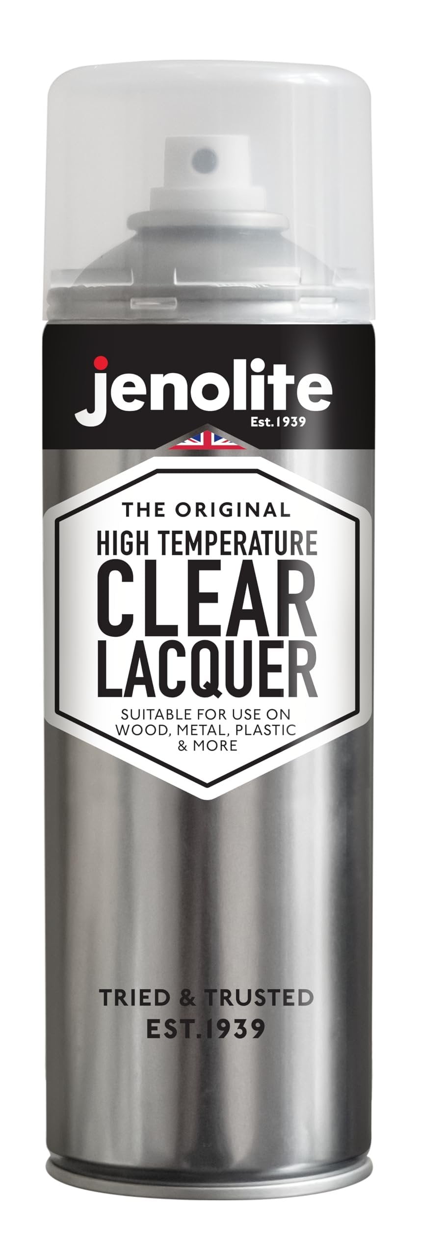 JENOLITE Clear Gloss Lacquer CRYSTAL CLEAR FINISH Enhances & Protects ...