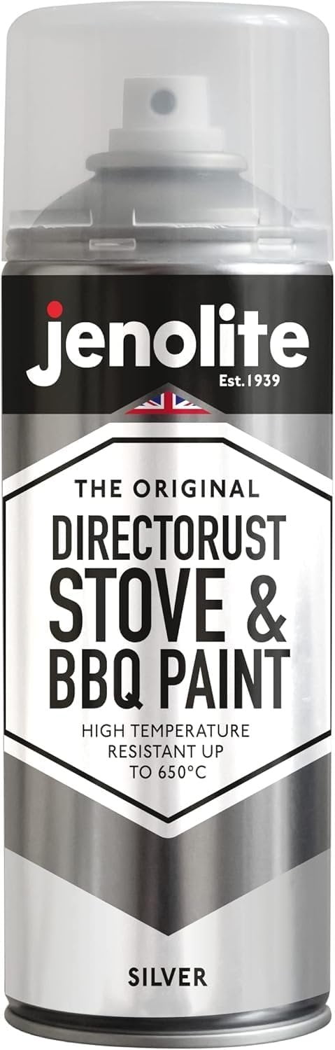 JENOLITE Directorust High Heat Spray Paint for Metal - SILVER - Smooth ...