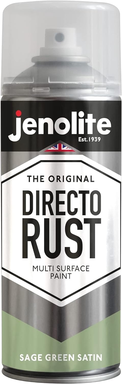 JENOLITE Directorust Satin Spray Paint | SAGE GREEN | 13.52fl oz (400ml ...