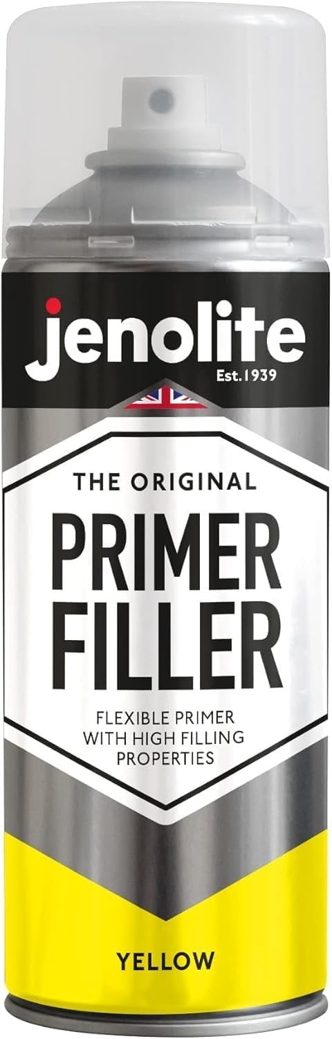 JENOLITE Filler Primer Spray Paint - YELLOW - Flexible Primer Filler ...