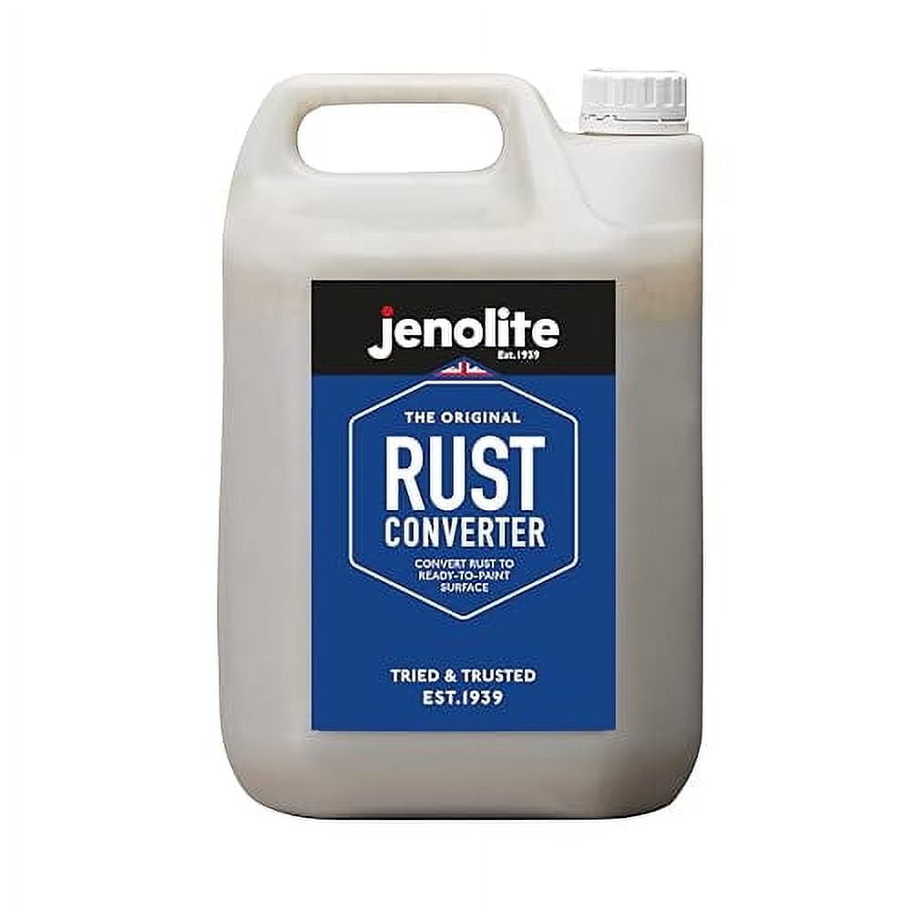 JENOLITE Rust Converter For Metal | RUST ENCAPSULATOR & RUST INHIBITOR | 5 litres (1.32 Gallons ...