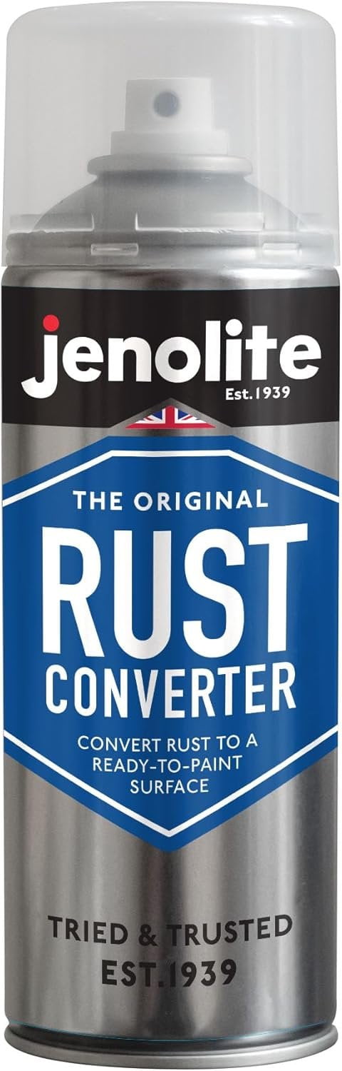 JENOLITE Rust Converter Spray for Metal - Fast Acting Rust Reformer ...