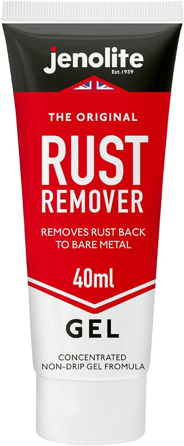 JENOLITE Rust Remover Gel | Naval Jelly Rust Remover | 1.3 fl oz (40g ...