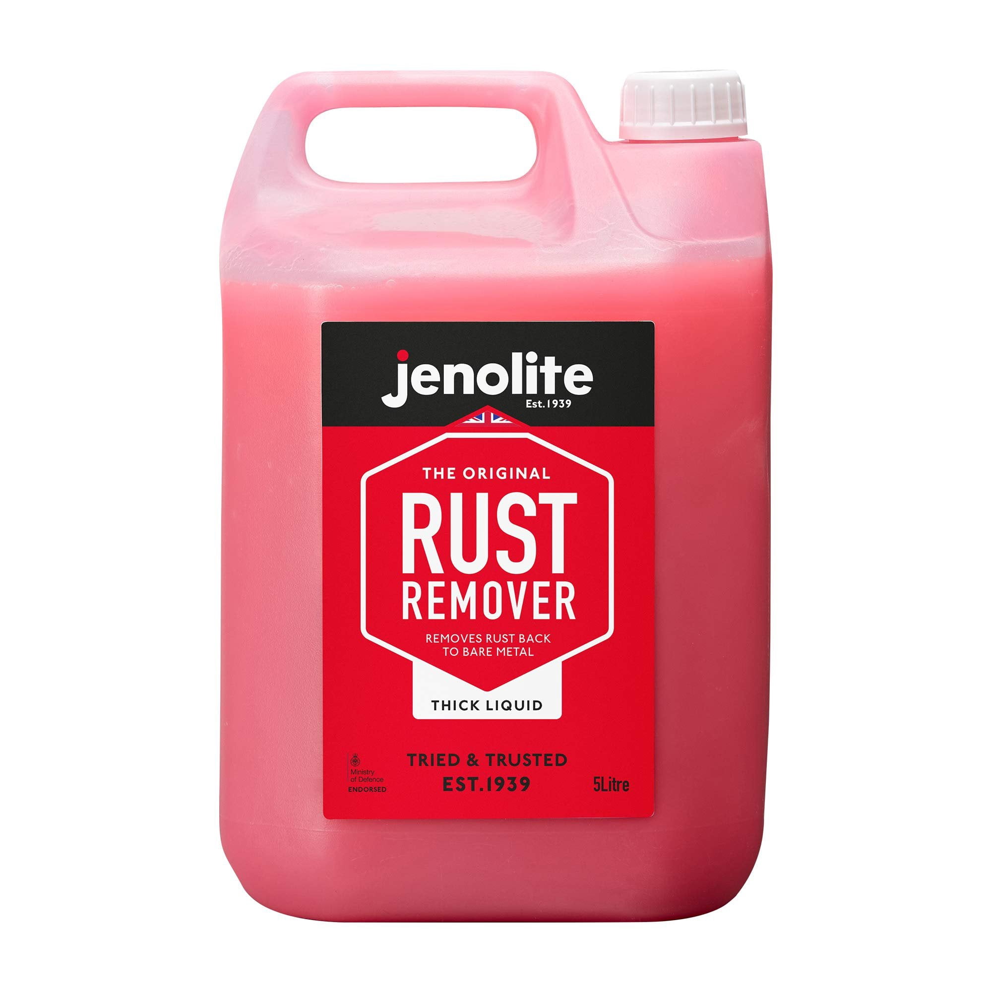 JENOLITE Rust Remover for Metal - Fast Acting No Drip Thick Liquid ...