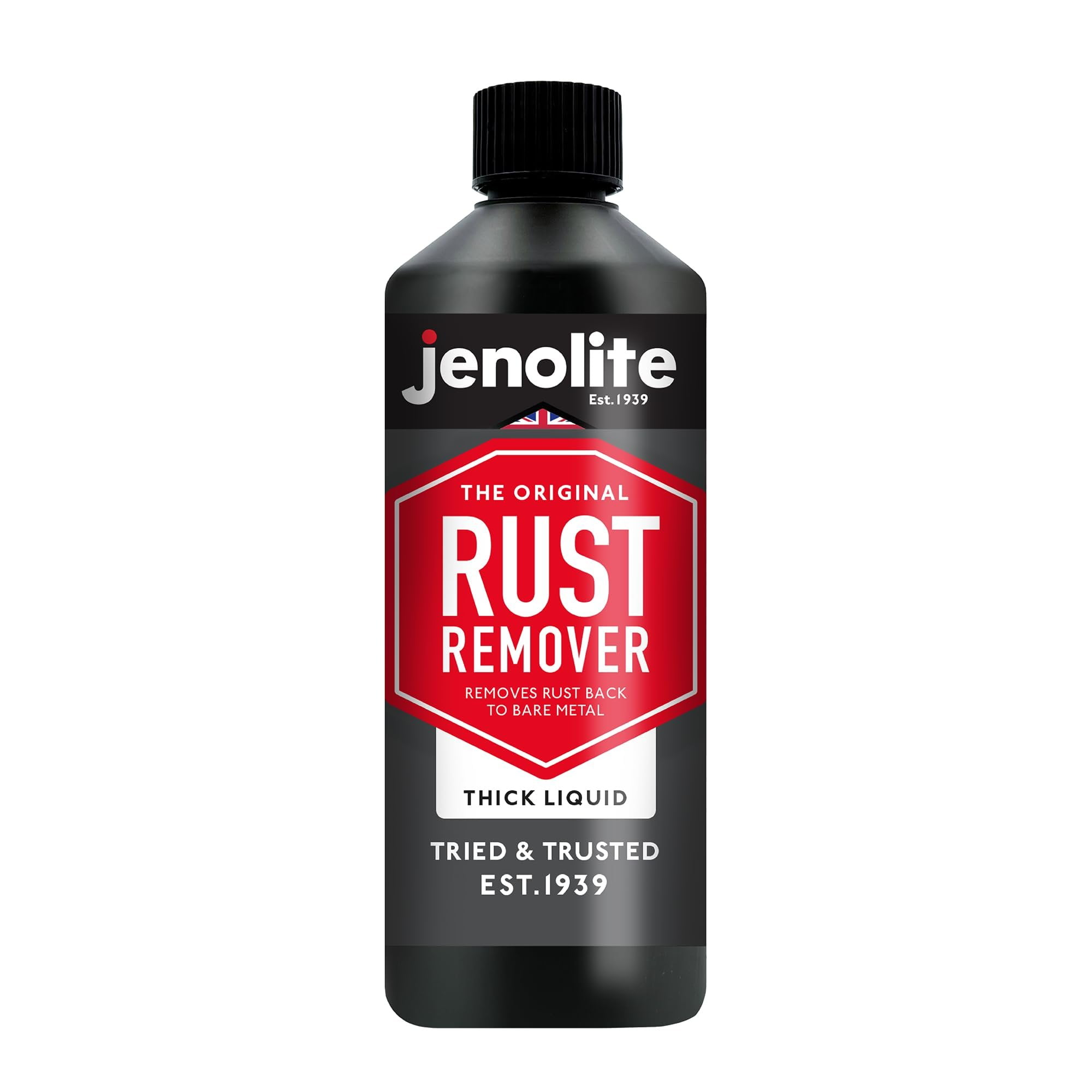 JENOLITE Rust Remover for Metal - Fast Acting No Drip Thick Liquid ...