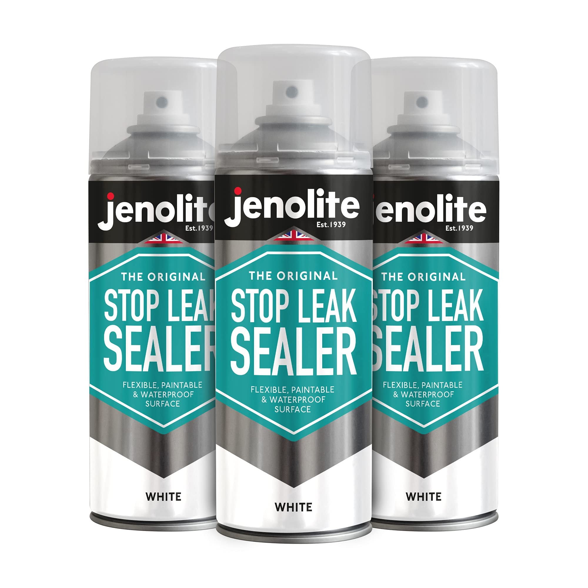 JENOLITE Stop Leak Sealer Spray - Instant Waterproof Sealant Spray ...