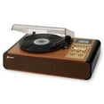 JENSEN 4-Watt 3-Speed Belt-Drive Manual Turntable with Built-in ...