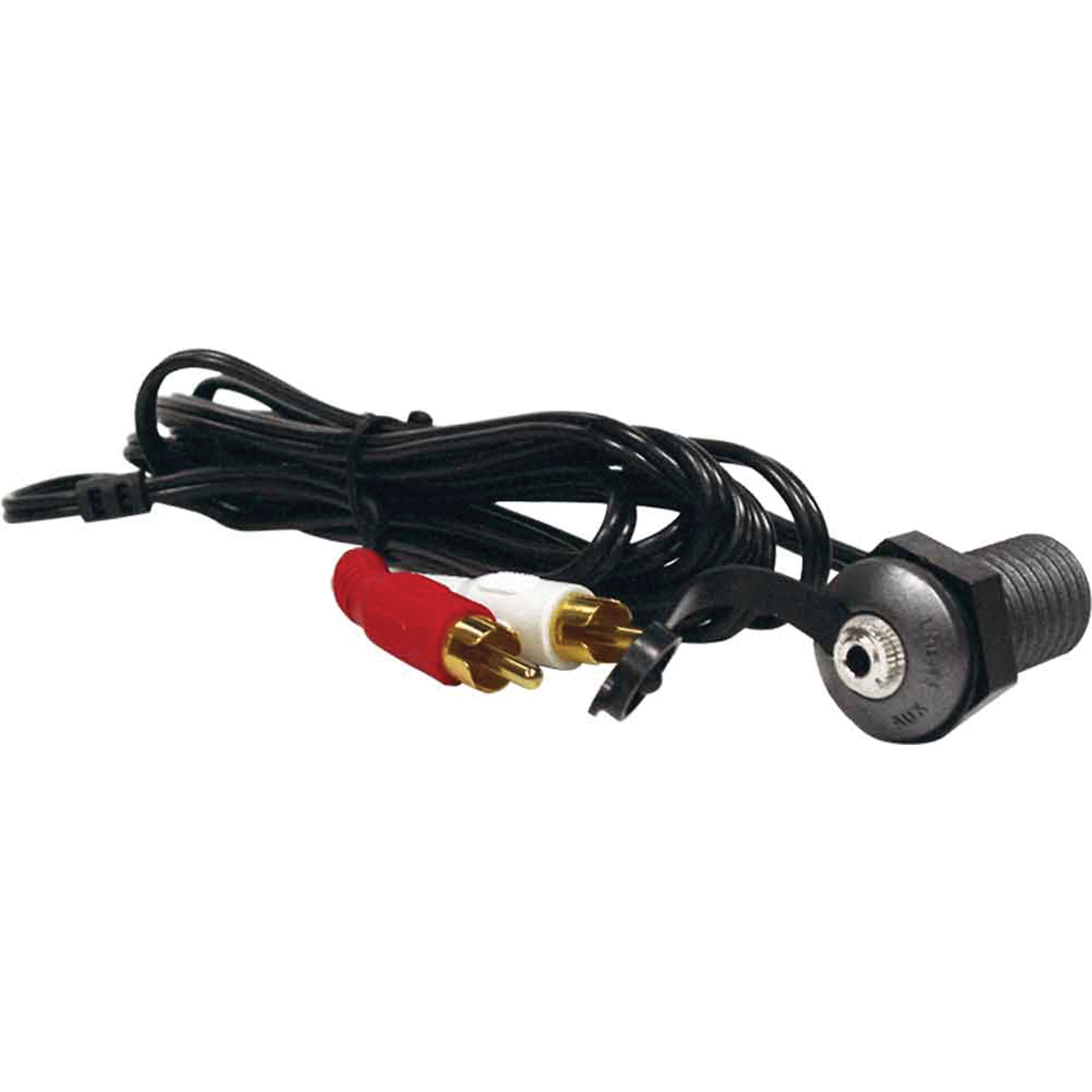 JENSEN JPORTG Auxiliary Audio Input Jack, Black, 1/8" - Walmart.com