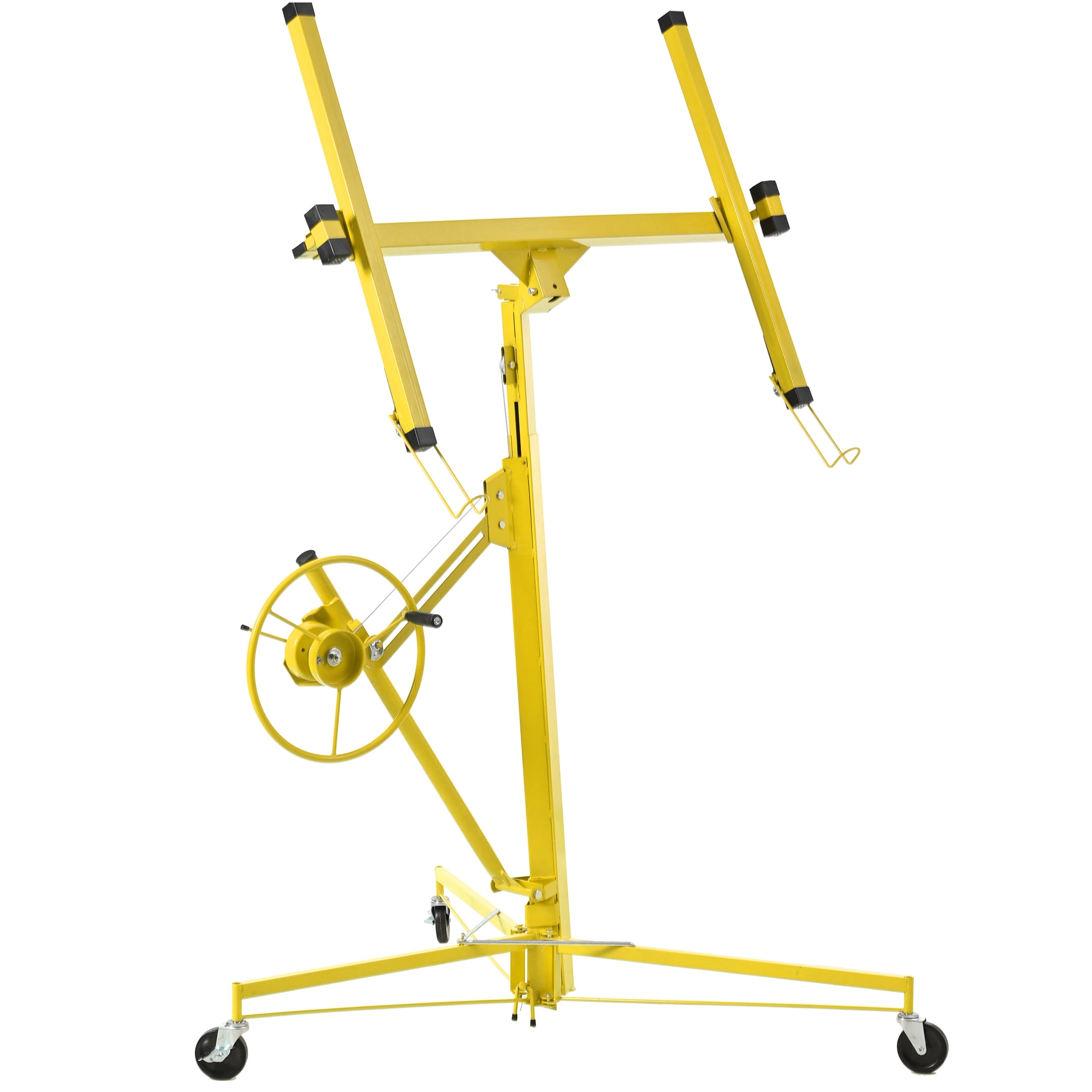 JERFIT 16 ft Drywall Lift Hoist for Ceiling and Wall, 150 lbs Capacity ...