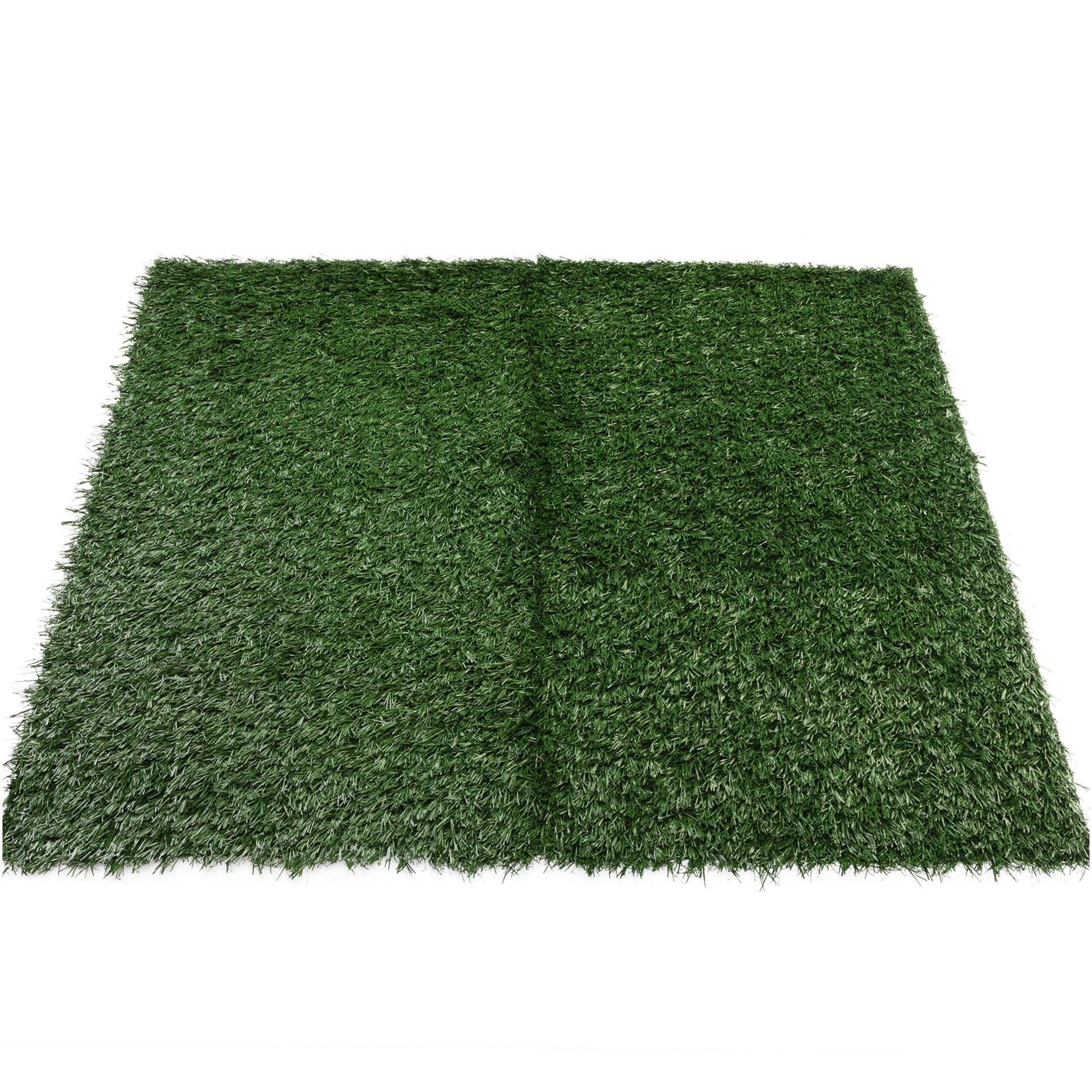 JERFIT 2-Pack Premium Artificial Grass Puppy Pee Pad Mat, Large 28"x18 ...