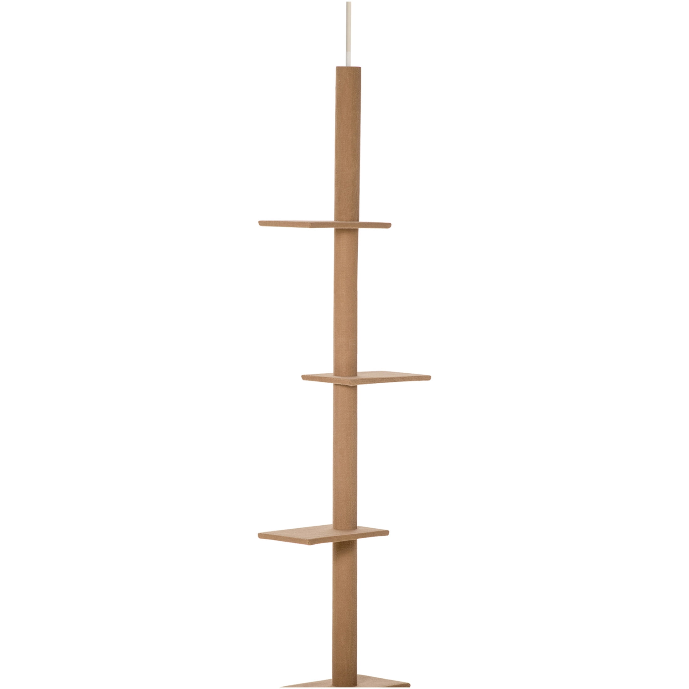 JERFIT 8.5 FT Tall Floor to Ceiling Cat Tree with Scratching Posts ...