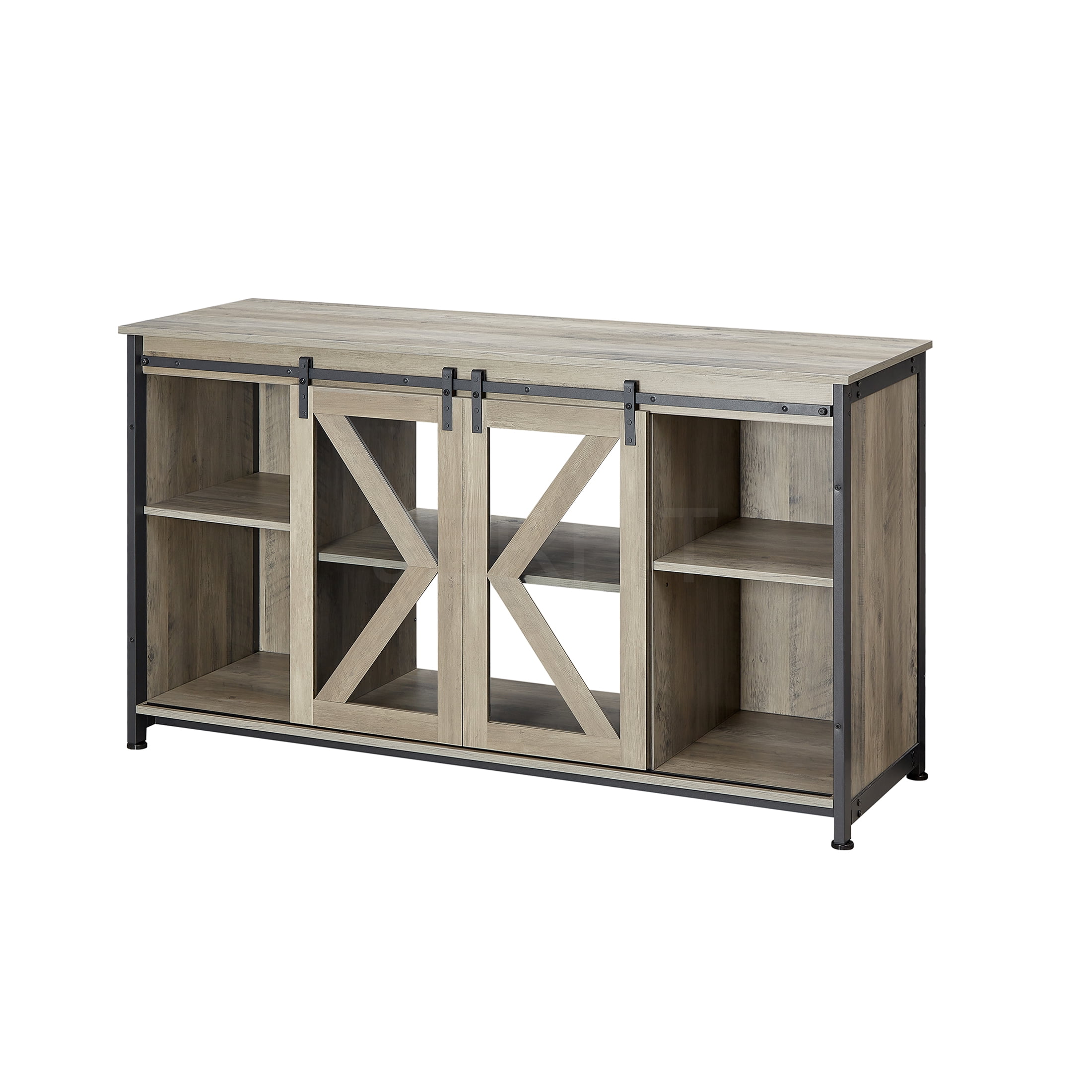 JERFIT 80 Gallon Aquarium Stand with Storage Cabinet, Heavy Duty Metal ...
