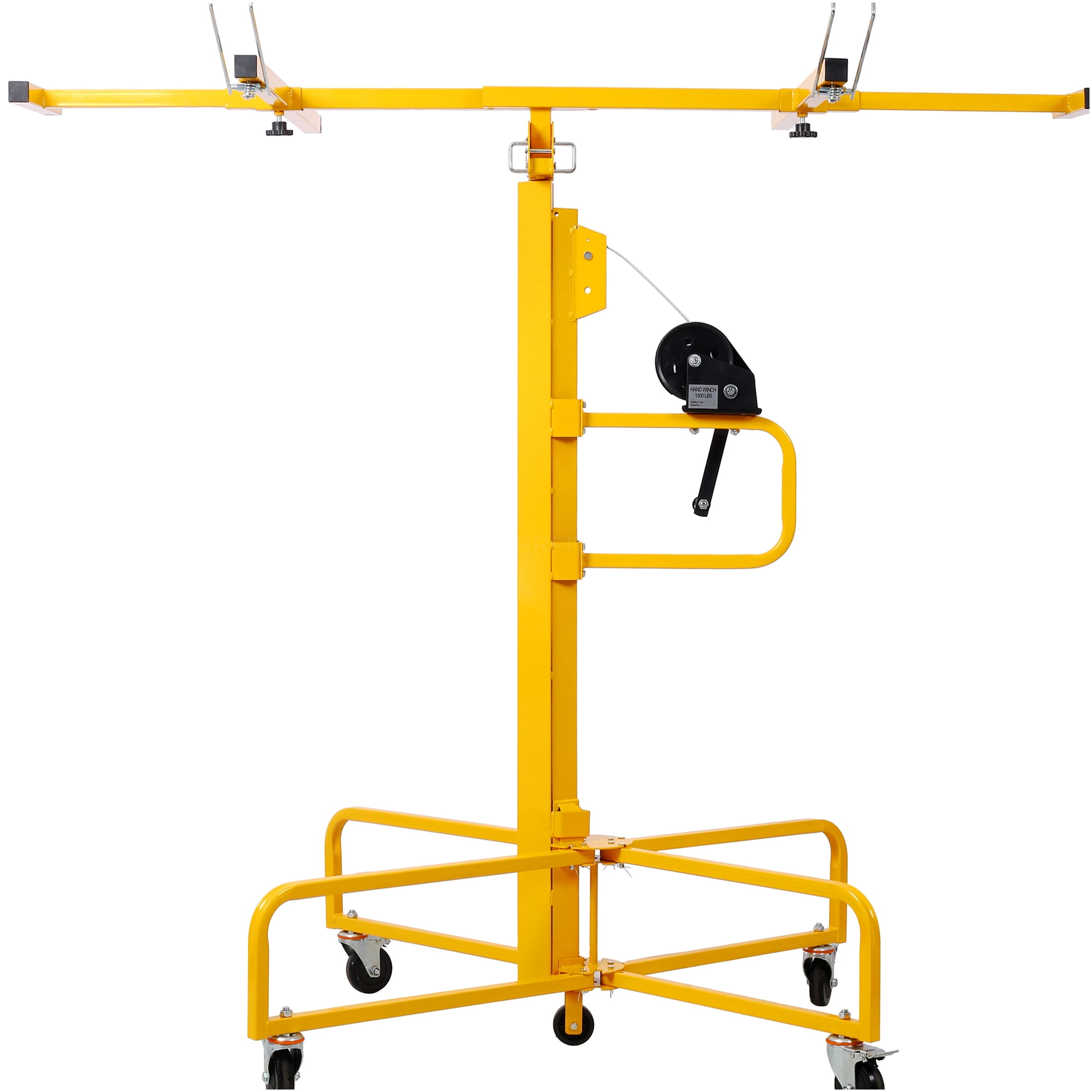 JERFIT Drywall Lift Hoist 150 lbs Capacity, 13 ft Height, Tool-Free ...