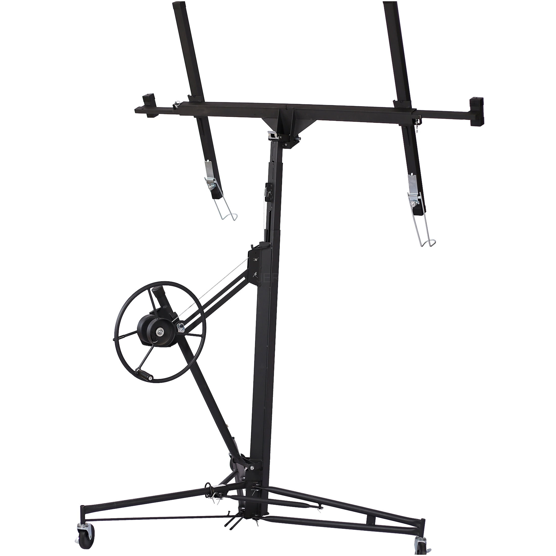 JERFIT Drywall Lift Hoist 150 lbs Capacity, 13 ft Max Height, Tool-Free ...