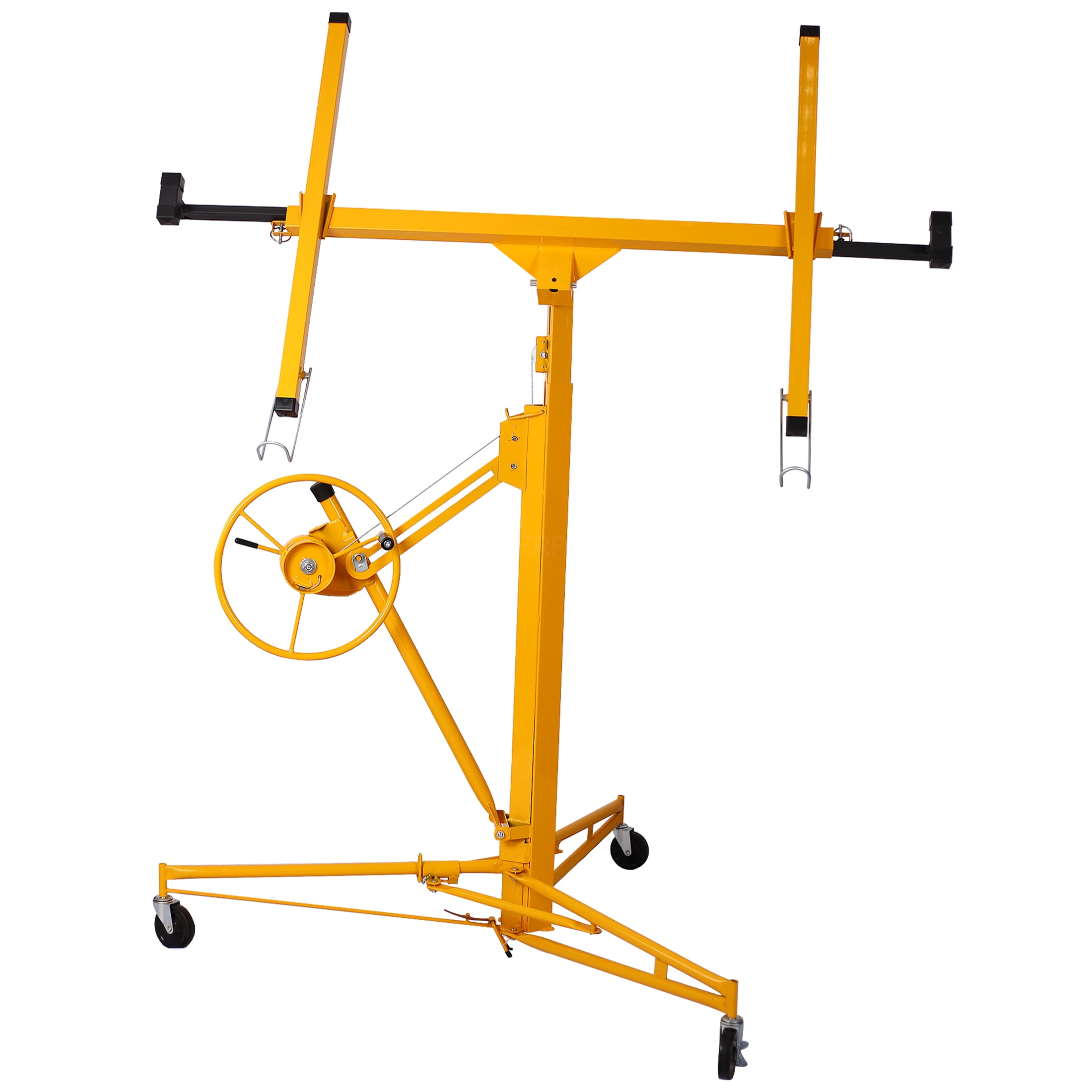 JERFIT Drywall Lift Hoist 150lbs Capacity, 16ft Telescoping Drywall ...