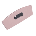 JERFIT Pink Ceramic Toilet Tank Lid Cover with Dual Flush Buttons ...