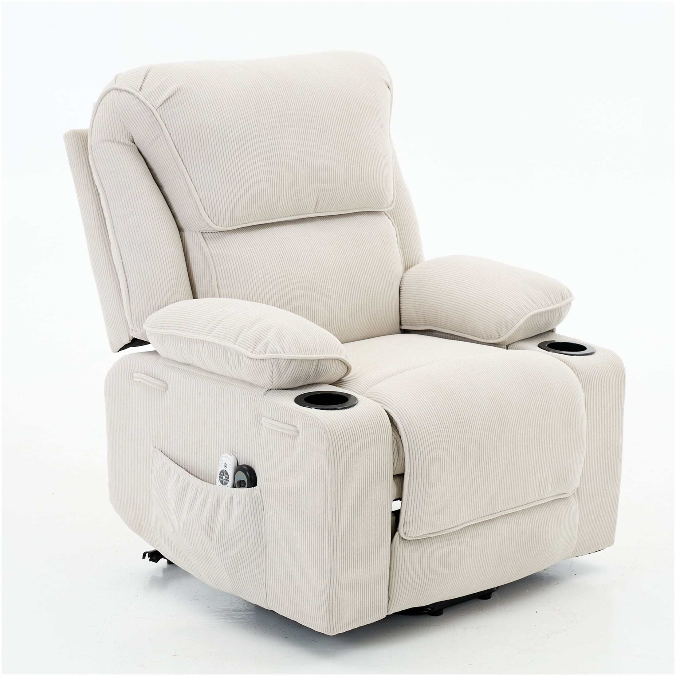 JERFIT Power Lift Recliner Chair with Heat and Massage, Electric ...