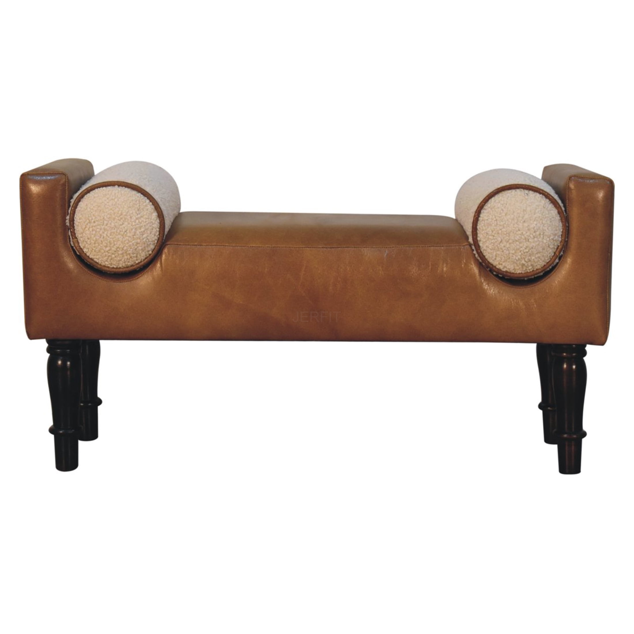 JERFIT Solid Wood Chester Buffalo Bench - Walmart.com