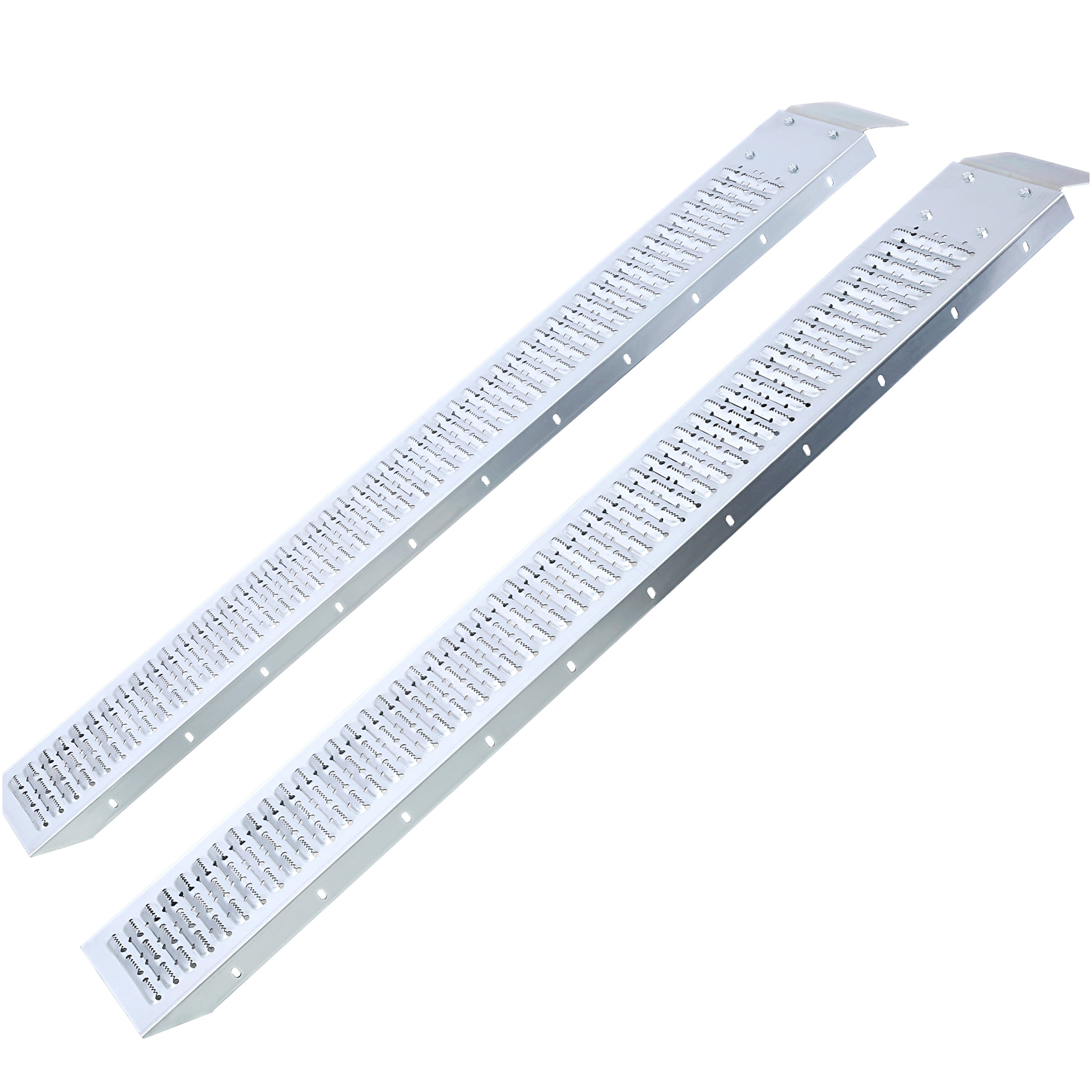 JERFIT Steel Loading Ramps for Trucks & Trailers, 2-Pack Heavy Duty ...