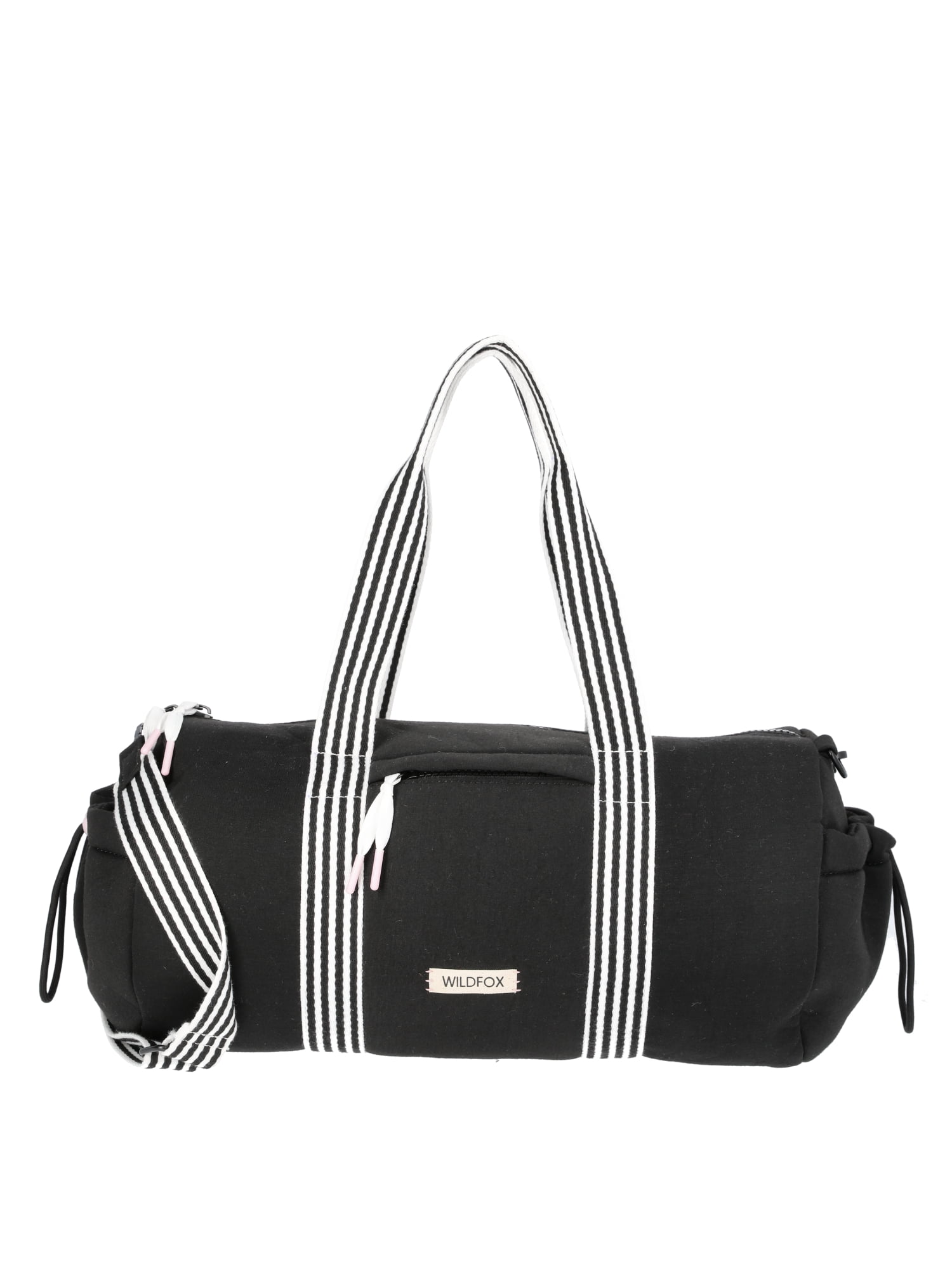 Wildfox Women's Jersey Duffle Bag Black - Spacious Travel Weekender ...